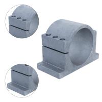 China Cast aluminum cnc carving machine clamp Different diameter spindle motor bracket seat for sale