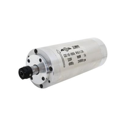 China GDZ65-800 24000rpm 800W Water Cooled Spindle Motor for CNC Machines 65mm Diameter for sale