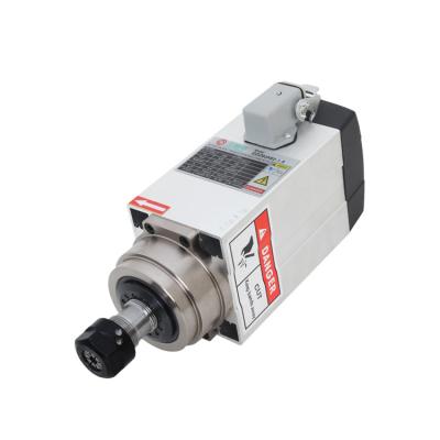 China Woodworking Engraving and Milling 1.5kw Square Air Cooled Spindle Motor 18000rpm ER20 for sale