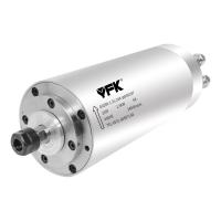 China YFK GDZ 1.5KW ER11 ER16 Diameter 80 Water-Cooled Spindle Motor for Manufacturing Plant for sale
