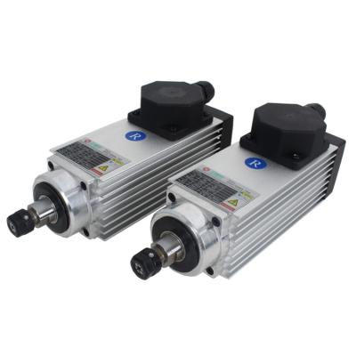 China 750w 12000rpm Air Cooled Spindle Motor with Inverter Drive and Maximum Torque of 0.6Nm for sale