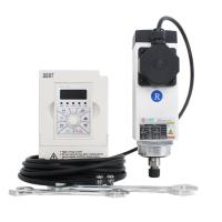 China 750w 12000rpm Air Cooled Spindle Motor with Inverter Drive and Maximum Torque of 0.6Nm for sale