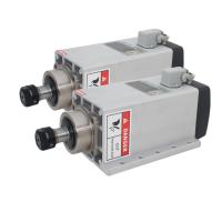 China 8.0KG CNC Router Spindle 105*102 3.5kw 300hz 18000rpm Air Cooled Spindle Motor for sale