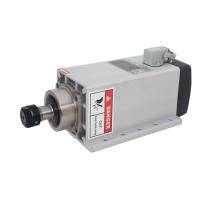 China 8.0KG CNC Router Spindle 105*102 3.5kw 300hz 18000rpm Air Cooled Spindle Motor for sale
