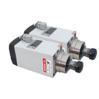 China 220v or 380v GDZ120*103-4.5kw 18000rpm Air Cooled Spindle Motor with ER32 Collect for sale