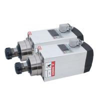 China 220v or 380v GDZ120*103-4.5kw 18000rpm Air Cooled Spindle Motor with ER32 Collect for sale