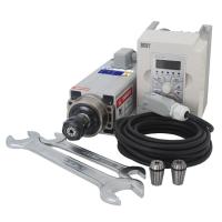 China High Frequency 2.2kw 300Hz 18000rpm ER25 Square Air Cooled CNC Spindle Motor for sale