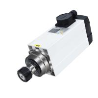 China 6KW GDF60-18Z-6.0 Air Cooled Spindle Motor for CNC Router 12.95KG and High Frequency for sale