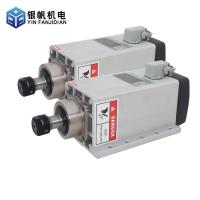 China Lightweight 3.5kw Square Air Cooled CNC Spindle Motor for Wood Cutting Machine Weight KG 8 for sale