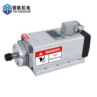 China 80*73 Square Spindle Motor for CNC Router Inverter Drive Fan Cooling 1.5KW GDZ80*73-1.5 for sale