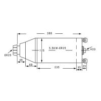 China High Precision Stone CNC Router Spindle Motor with ER25 Collect Grade Performance for sale