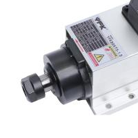 China YFK80*73-1.5 1.5KW ER20 Air Cooled Square Spindle Motor With Flange for CNC Spindle Kit for sale