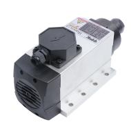 China 1.5KW Air Coolled Spindle Kit with Yfk 1.5KW 220V80V 24000Rpm Square Spindle Motor for sale
