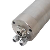 China 1.2kw Water Cooled CNC Router Spindle Motor with High Frequency Spindle YFK 24000 Rpm for sale