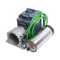 China 1.5KW 220v 380v Air-Cooled CNC Spindle Motor 80mm Spindle Holder Kit for Milling Machine for sale