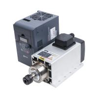 China 18000rpm 3.5KW YFK105*102-3.5 Air Cooled Spindle for Woodworking CNC Router 220V 380V for sale