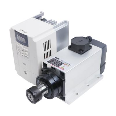 China 120*103mm YFK 4.5KW ER32 220v/380v Air Cooled Spindle Motor with Inverter for sale