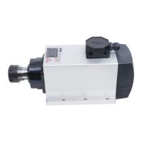 China High Frequency 4.5KW YFK Inverter Air Cooled CNC Spindle Motor Kits for 220V/380V Voltage for sale