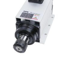China High Frequency 4.5KW YFK Inverter Air Cooled CNC Spindle Motor Kits for 220V/380V Voltage for sale