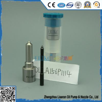China ERIKC DLLA 156P1114 0433171719 Black Coating Injector Nozzle for BOS CRI 0986435154 for sale
