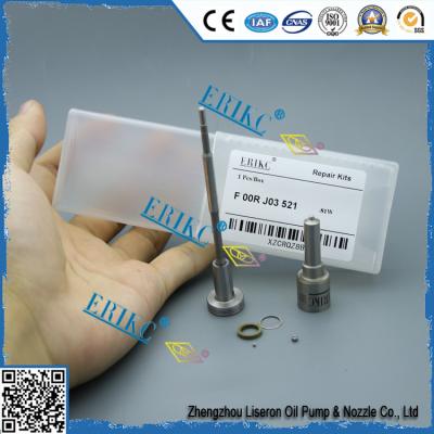 China ERIKC F00R J03 521 Fuel Injector Nozzle Repair Kit for BOSCH 60g High Speed Steel for sale