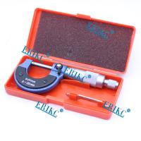 China ERIKC Digital Micrometer Gauge 0-25mm High-Speed Steel Manual Micrometer for Common Rail Injector for sale