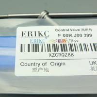 China ERIKC F00R J00 399 CR Injector Control Valve for BOS 0 445 120 010 30g High Speed Steel for sale