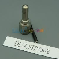 China DLLA118P2203 Fuel Injector Nozzle 0.15mm 6 Hole 118° for Bosch Common Rail for sale
