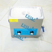 China ERIKC 6L 180W Ultrasonic Cleaner 220V Stainless Steel Heated Cleaning Machine for sale