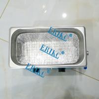 China ERIKC 6L 180W Ultrasonic Cleaner 220V Stainless Steel Heated Cleaning Machine for sale