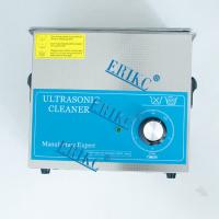 China ERIKC Stainless Steel Ultrasonic Cleaner 3L 120W 40kHz for Industrial Parts Cleaning for sale
