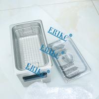 China ERIKC Heated Industrial Ultrasonic Parts Cleaner 3L 220V 120W Adjustable Timer Stainless Steel Tank for sale