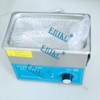 China ERIKC Commercial Ultrasonic Cleaner 6L 180W 40kHz Heated Stainless Steel Tank 110V for sale