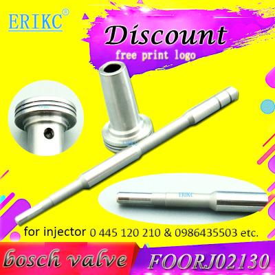 China ERIKC F00RJ02130 CR Injector Control Valve for BOS KOMATSU Cummins 30g High-Speed Steel for sale