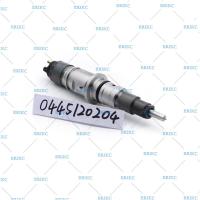 China ERIKC Common Rail Injector 0445120204 for Cummins Bosch 0 445 120 204 600g High Speed Steel for sale