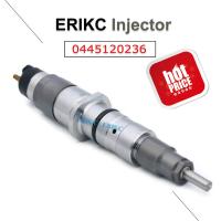 China ERIKC 0445120236 Bosch Common Rail Diesel Injector 0 445 120 236 for Komatsu Cummins Trucks for sale