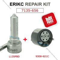 China ERIKC 7135-656 CR Injector Big Repair Kit 9308-621C Control Valve for Delphi L135PBD Nozzle for sale