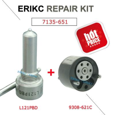 China ERIKC 7135-651 Diesel Injector Repair Kit 9308621C Valve Nozzle for EJBR02201Z EJBR01302Z for sale