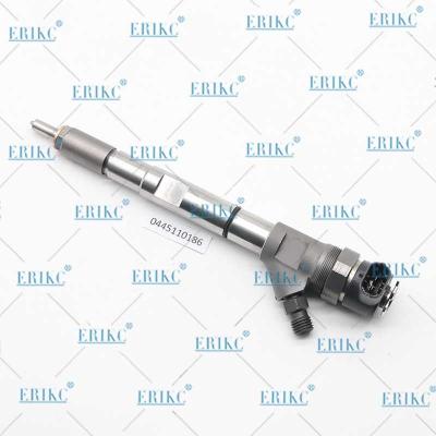 China ERIKC 0445110186 Fuel Injector for KIA HYUNDAI 33800-4A100 Diesel Common Rail Injector 0445 110 186 for sale