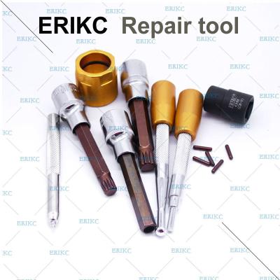 China ERIKC Fuel Injector Dismantling Tool for High Pressure Common Rail Injection Repair 38PCS for sale