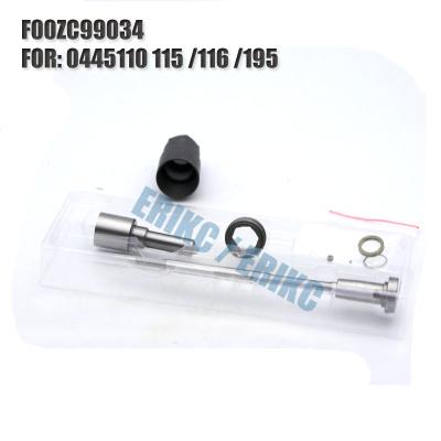 China F00ZC99034 Bosch CRIN Overhaul Kit Fuel Injector Repair Nozzle Valve for 0445110195 for sale
