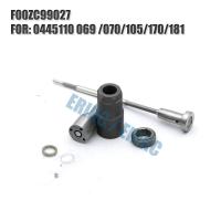 China ERIKC F00ZC99027 Common Rail Fuel Injector Repair Kit for 0445110069 070 105 for sale