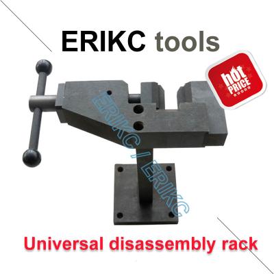 China ERIKC Common Rail Injector Flip Stand Disassembly Rack Tool 8.01kg Universal for Bosch Denso Delphi for sale
