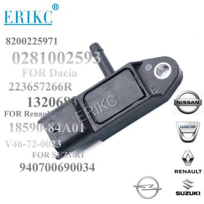 China ERIKC MAP Sensor 0281002593 8200225971 Intake Air Manifold Absolute Pressure for Suzuki Nissan Renault for sale