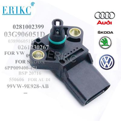 China ERIKC MAP Manifold Absolute Pressure Sensor 0281002399 038906051B for Car for sale