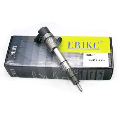 China ERIKC Common Rail Injector 0445110335 for JAC 2.8L Diesel Engine 0445 110 335 Fuel Injector for sale