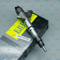 China ERIKC 0445120200 BOS Diesel Injector 0 445 120 200 for WEICHAI 612600080971 Shanqi Delong for sale