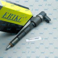 China ERIKC 0445110707 Bosch CR Injector 0445 110 707 for Excavator Genuine New 0 445 110 707 for sale