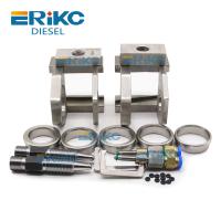 China ERIKC Diesel Injector Clamp Fixture Adaptor Test Repair Tools Set for Bosch Common Rail Injectors for sale