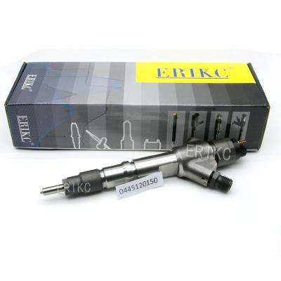 China ERIKC Diesel Injector 0445120150 for WEICHAI WP6 6.2L 170KW Engine Common Rail Fuel Injector for sale